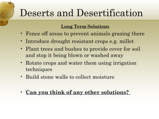 Deserts and-desertification | PPT