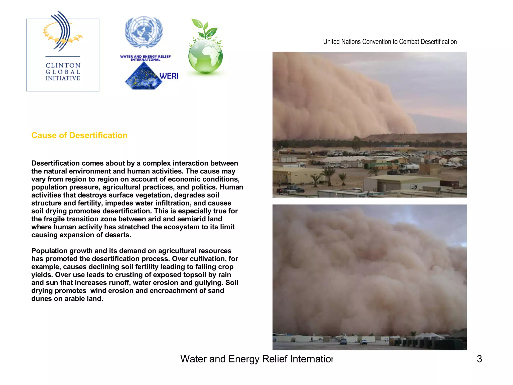 Deserts And Desertification The Causes ,Consequences And Challenges | PPT