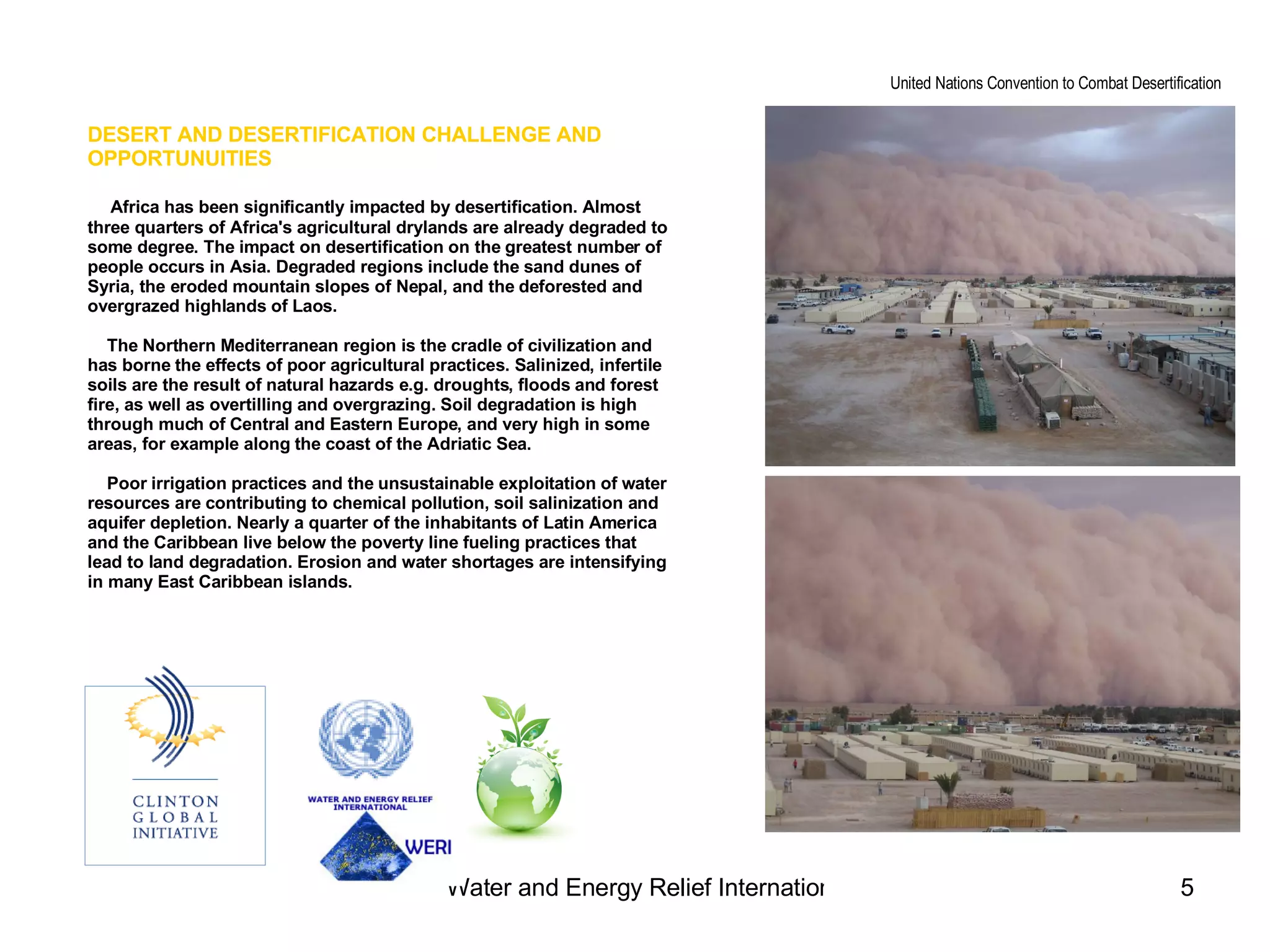 Deserts And Desertification The Causes ,Consequences And Challenges | PPT