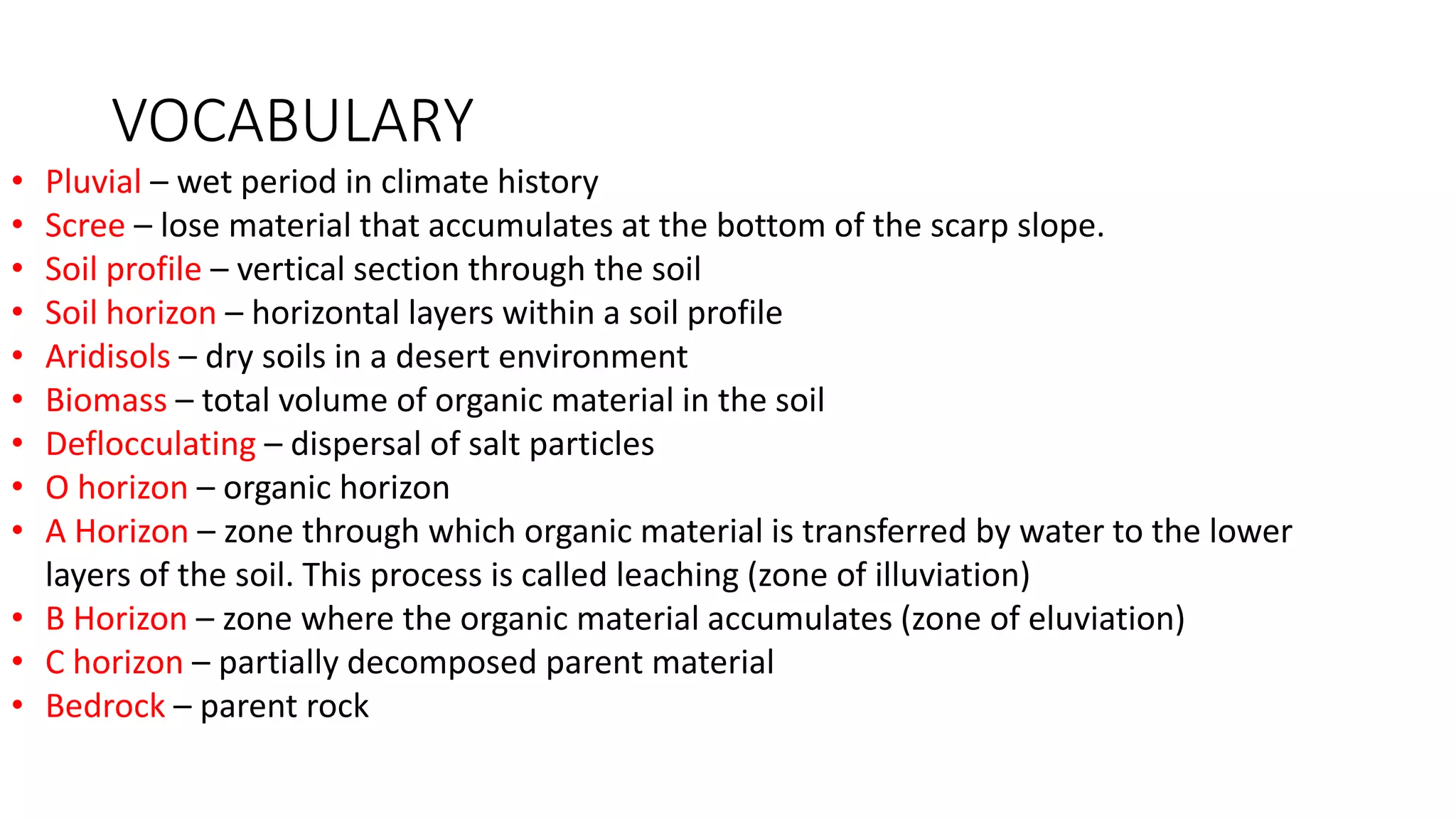 A2 Physical Geography - Hot arid and Semi Arid Environment | PPTX ...