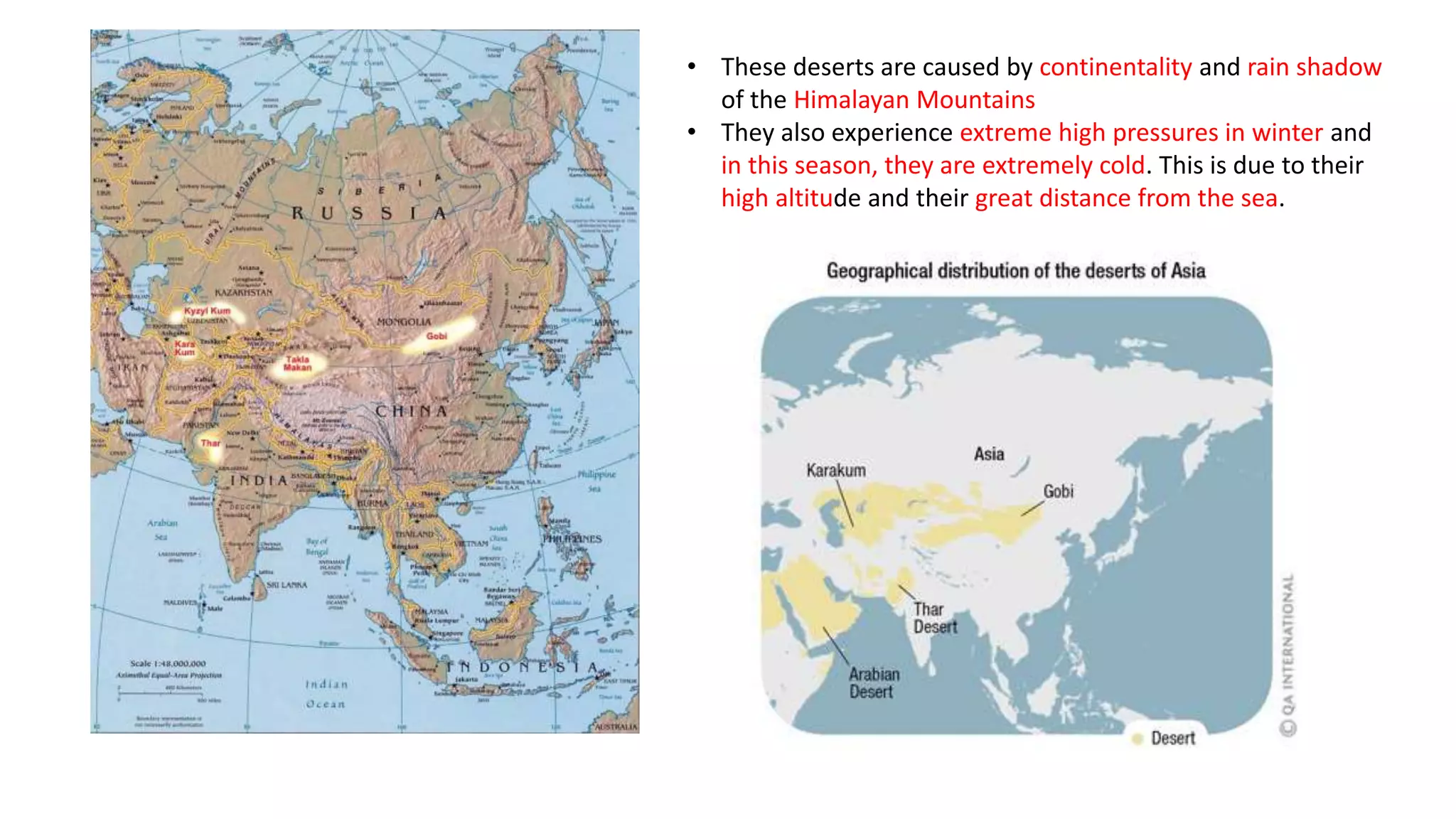 A2 Physical Geography - Hot arid and Semi Arid Environment | PPTX