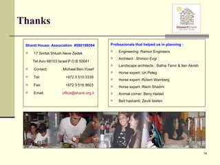 Desert shanti presentation eng | PPT
