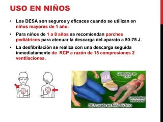 Desfibrilación externa automática | PPTX