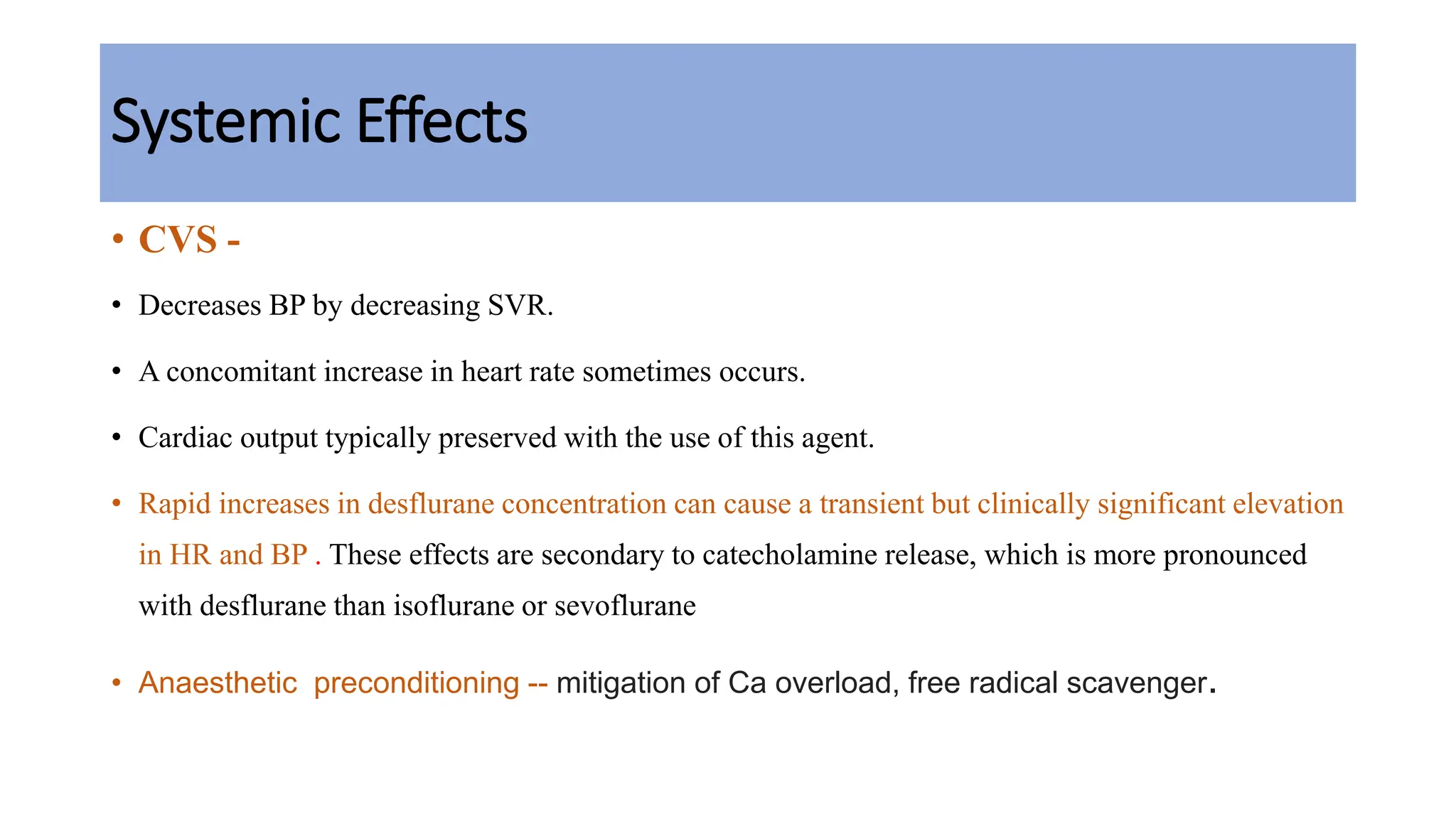 Advantage and diasadvantaeg of DESFLURANE final.pptx