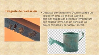 Desgaste en los materiales | PPTX