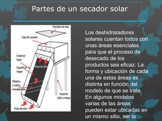 Deshidratador solar, modelos y manual de construccion | PPTX
