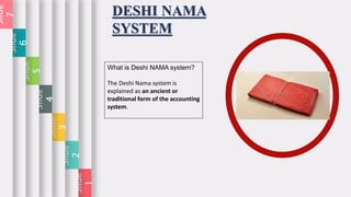 deshi nama system of accountancy made by aksha mansuri.pptx
