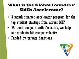 How to run a University Startup Accelerator | PPTX