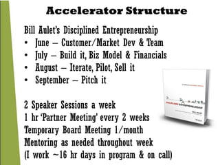 How to run a University Startup Accelerator | PPTX