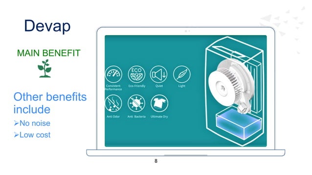Desiccant enhanced evaporative aircoonditioning (DEVAP) | PPTX