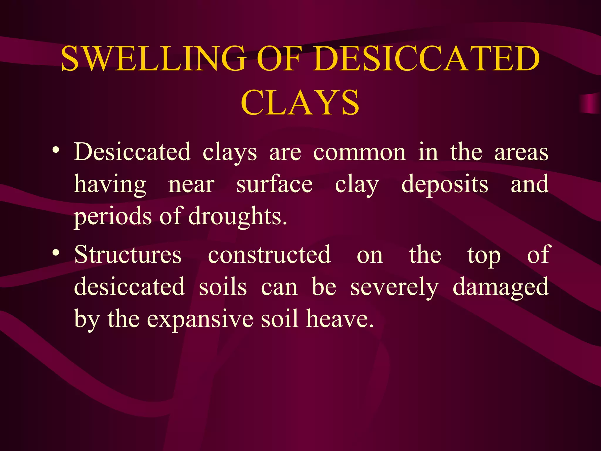 Desiccated soils | PPT