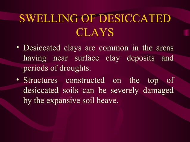 Desiccated soils | PPT | Geology | Science