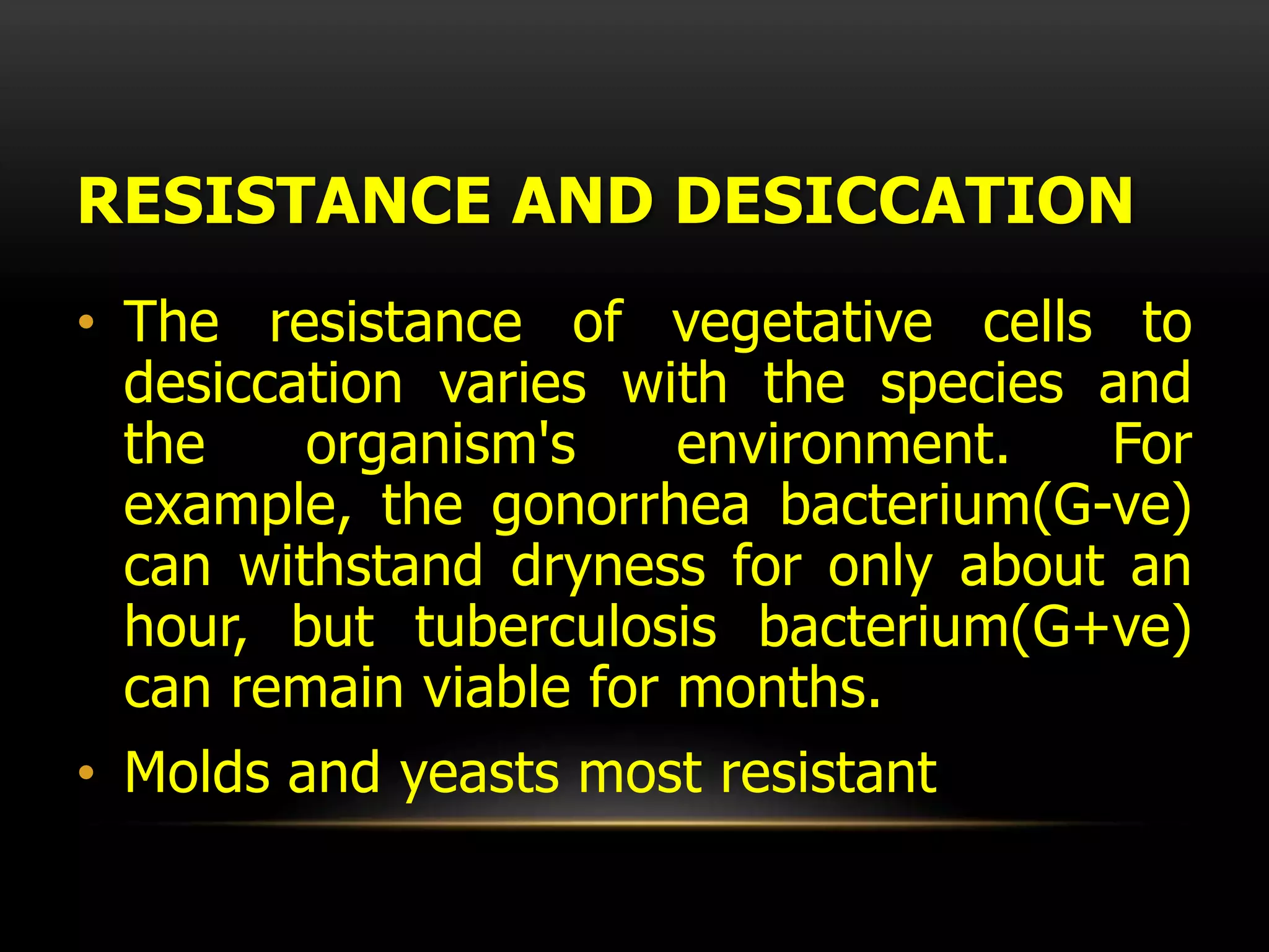 Desiccation | PPT