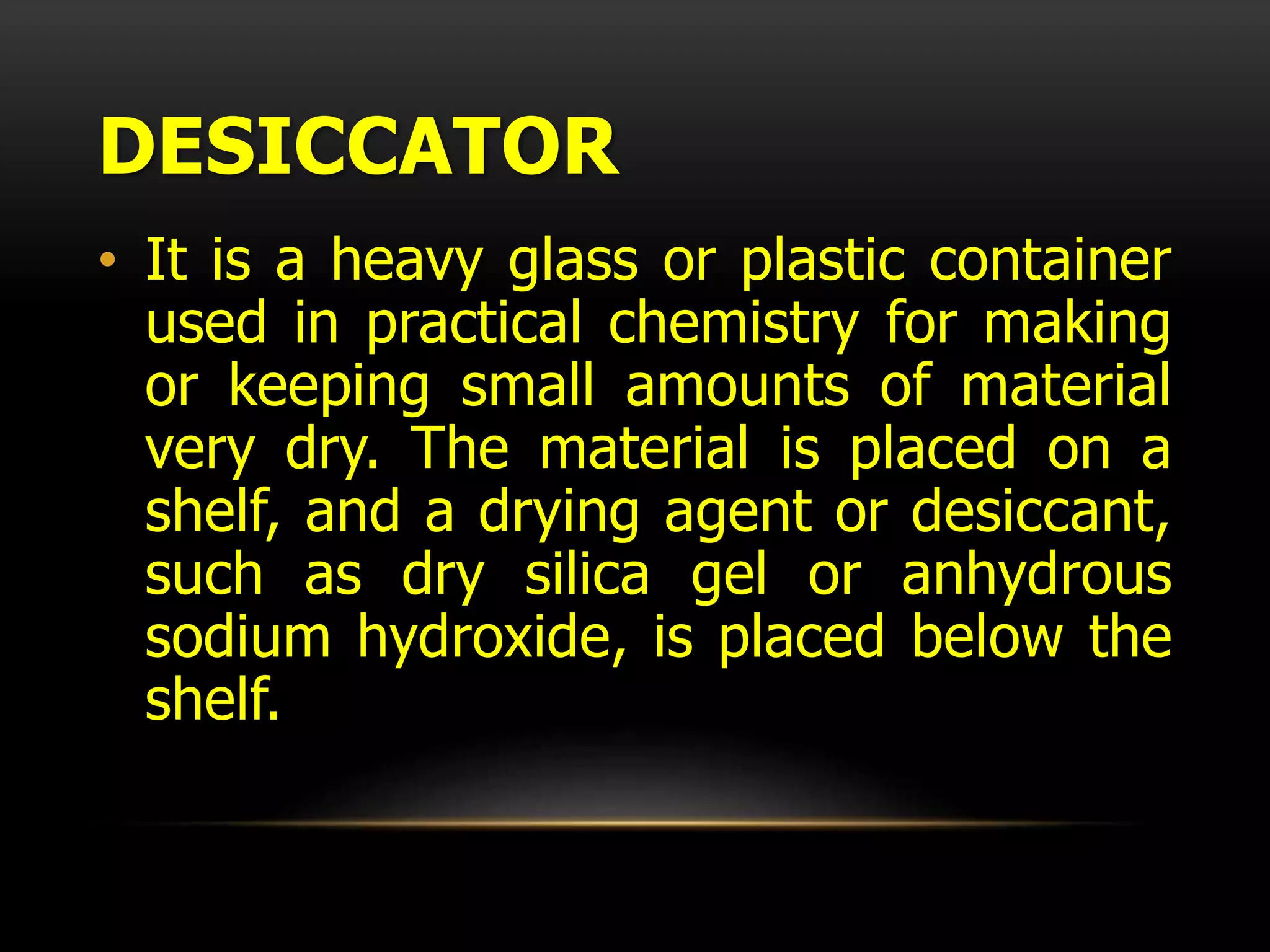 Desiccation | PPT