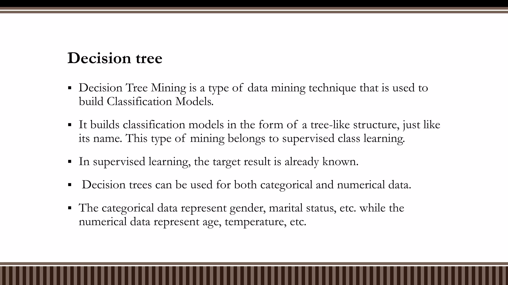 Desicion tree and neural networks | PPTX