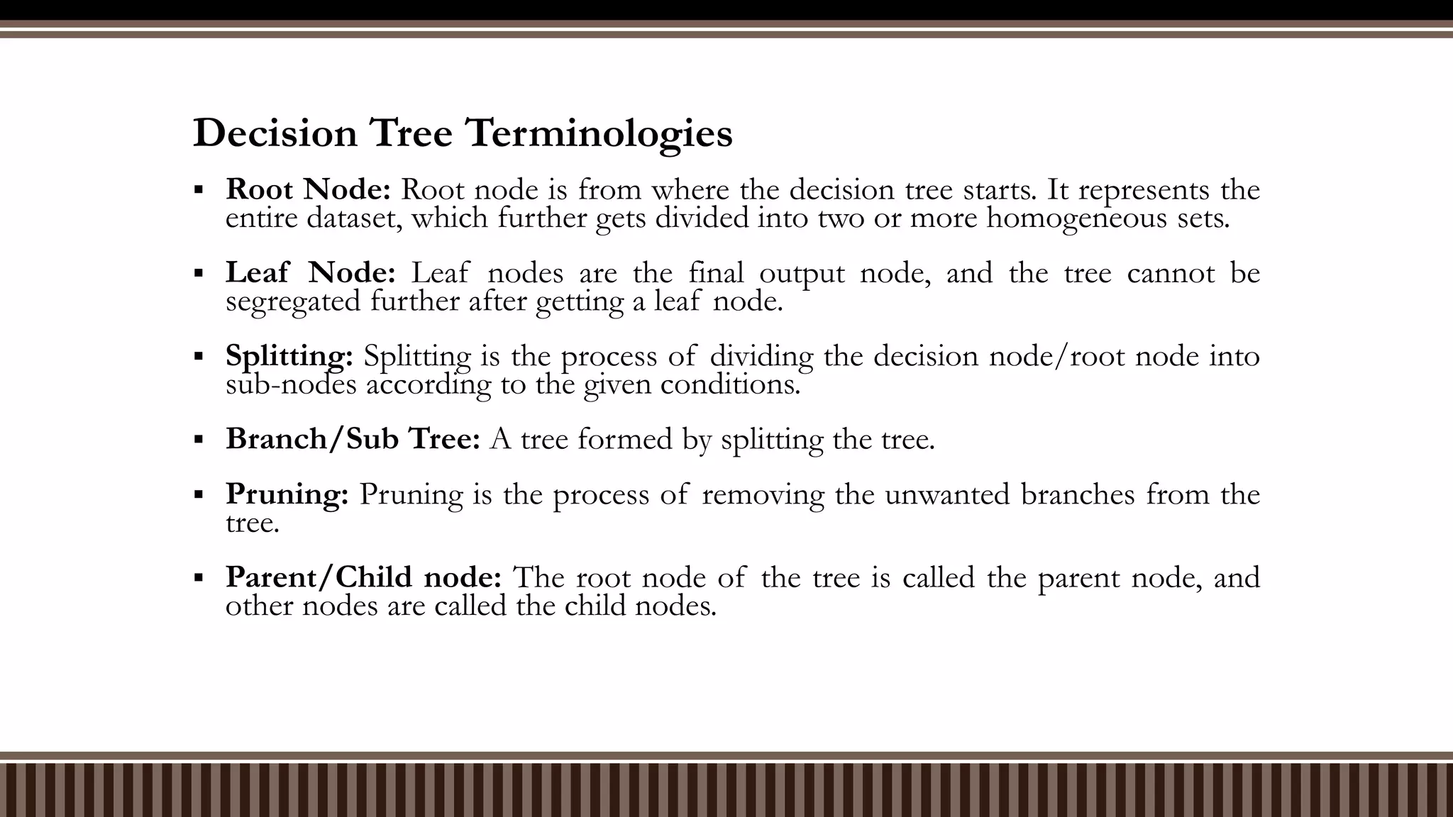 Desicion tree and neural networks | PPTX