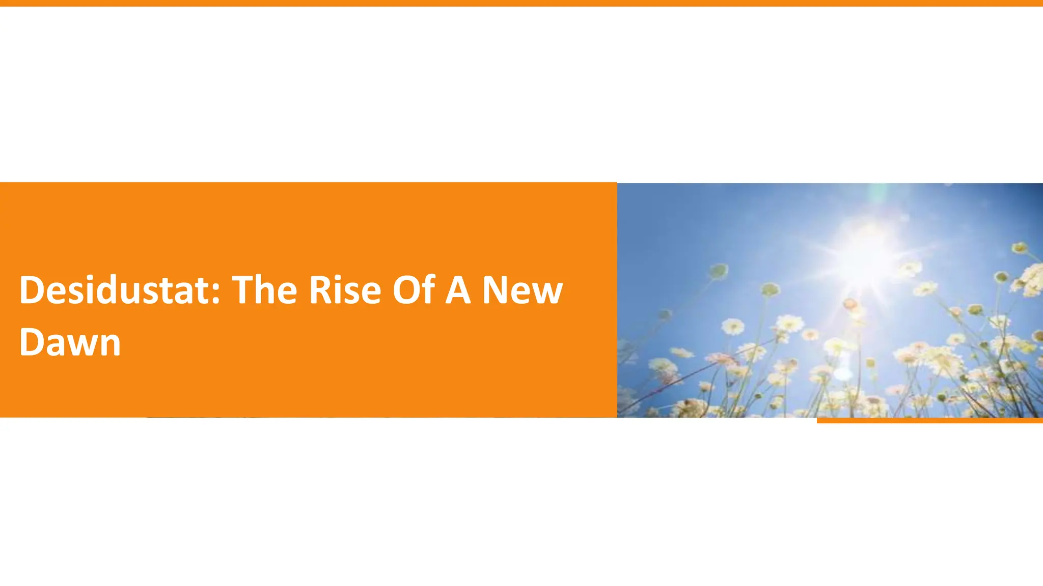 Desidustat the rise of a new dawn - role in treatment of ckd anemia | PPTX