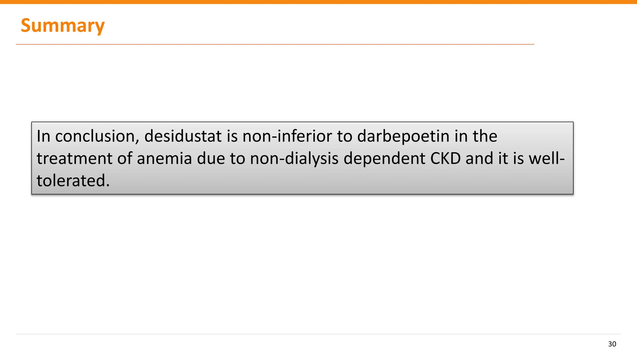 Desidustat the rise of a new dawn - role in treatment of ckd anemia | PPTX