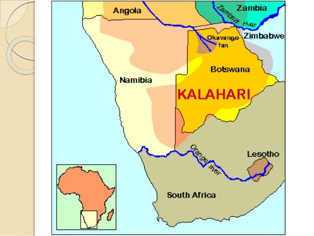 Desierto de kalahari