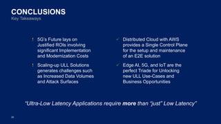 Designing ultra-low latency 5g applications | PDF