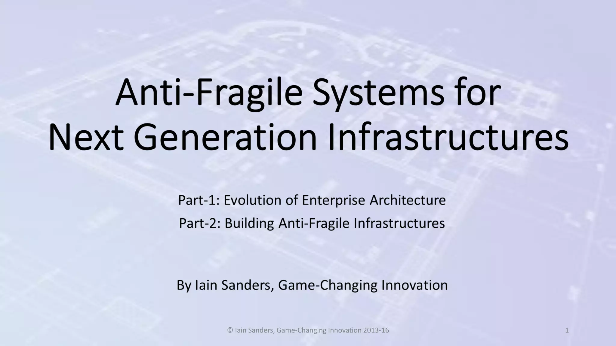 Anti-Fragile Systems | PPT