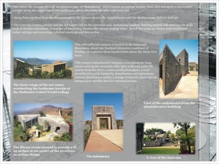 Concept study of mahindra united world college,pune and pearl academy ...