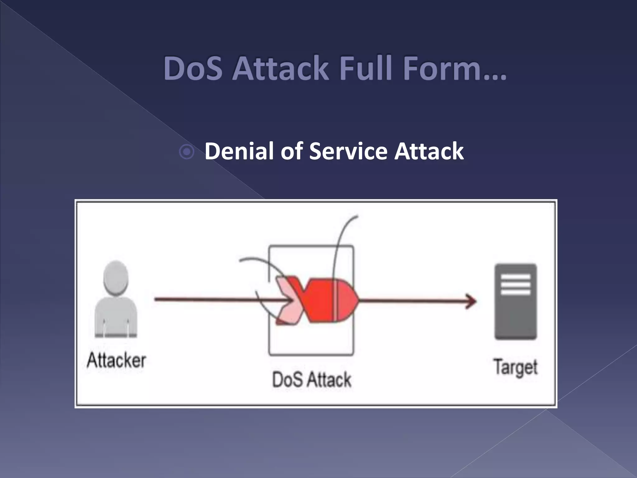 Denial of Service Attack | PPTX