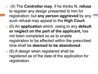 design laws in india.pptx Presentation on Design laws | PPTX