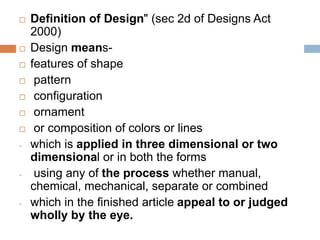 design laws in india.pptx Presentation on Design laws | PPTX
