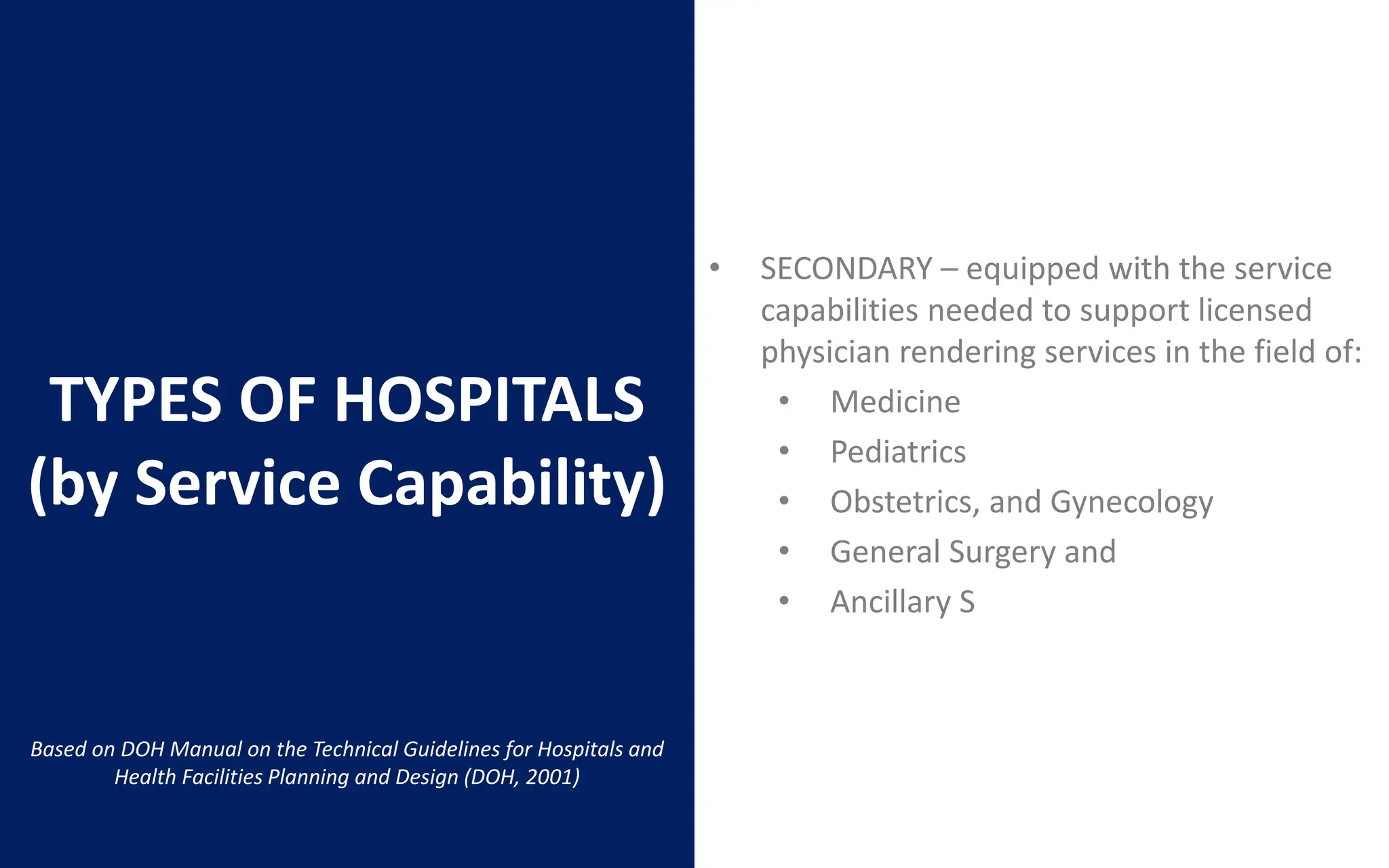 DESIGN-4-Hospital.pdf. Hospital standards | PDF