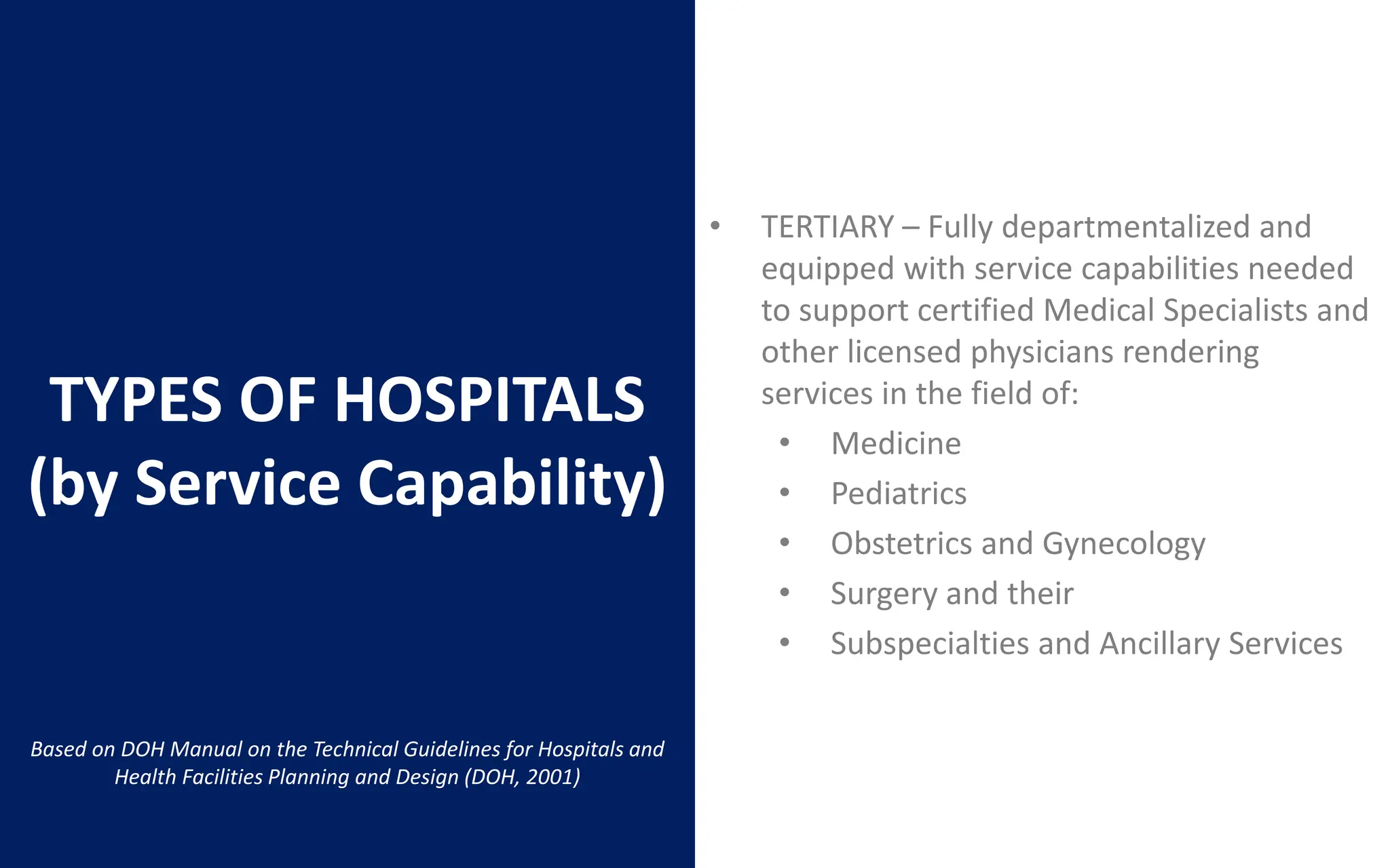 DESIGN-4-Hospital.pdf. Hospital standards | PDF