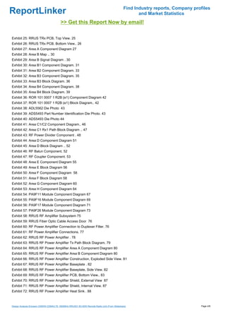 Design Analysis Ericsson GSM/W-CDMA/LTE 1800MHz RRUS01 B3 60W Remote Radio Unit | PDF