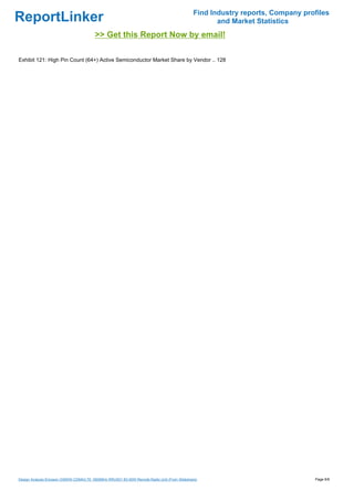 Design Analysis Ericsson GSM/W-CDMA/LTE 1800MHz RRUS01 B3 60W Remote ...