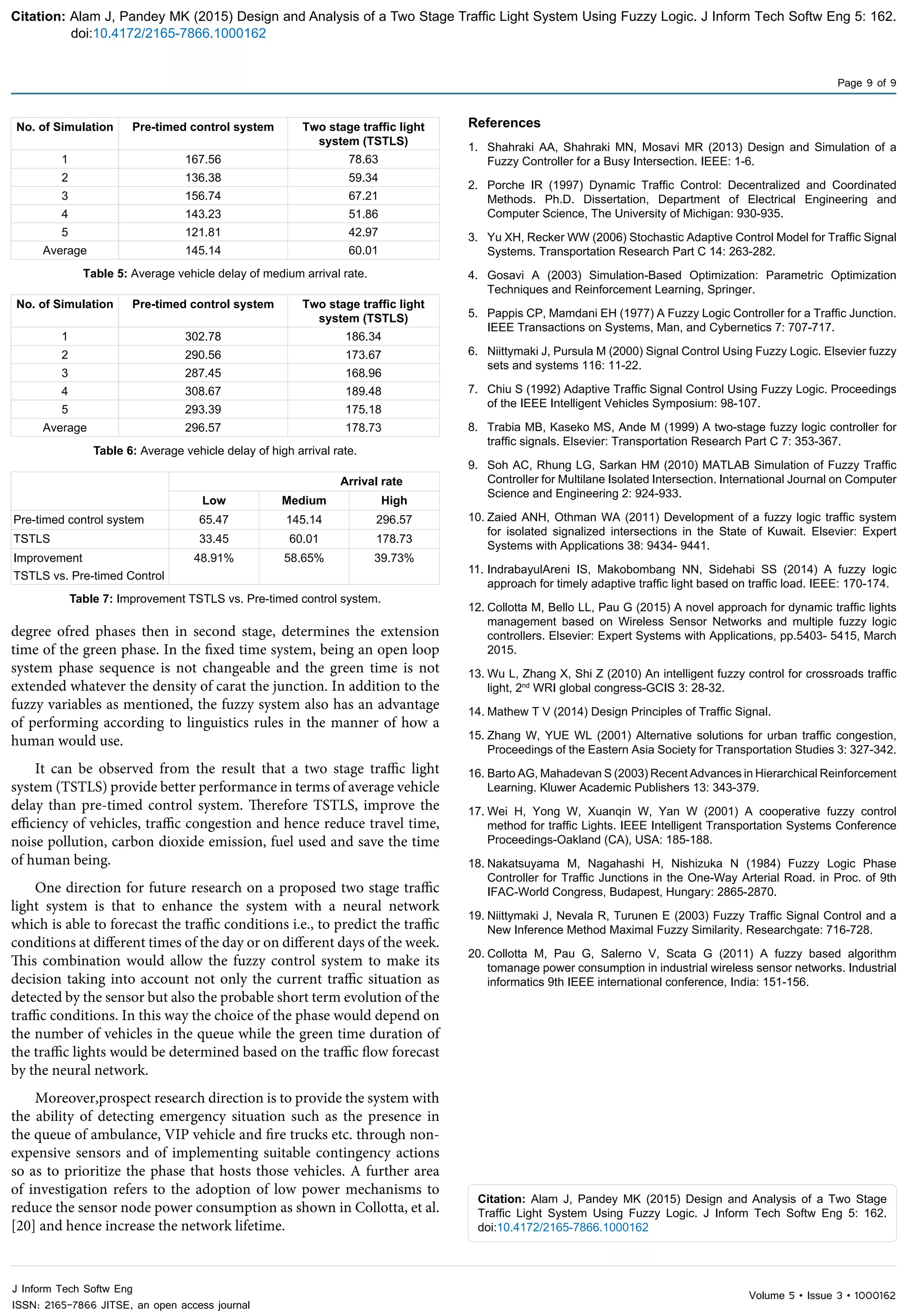 Design and-analysis-of-a-two-stage-traffic-light-system-using-fuzzy-logic-2165-7866-1000162 | PDF