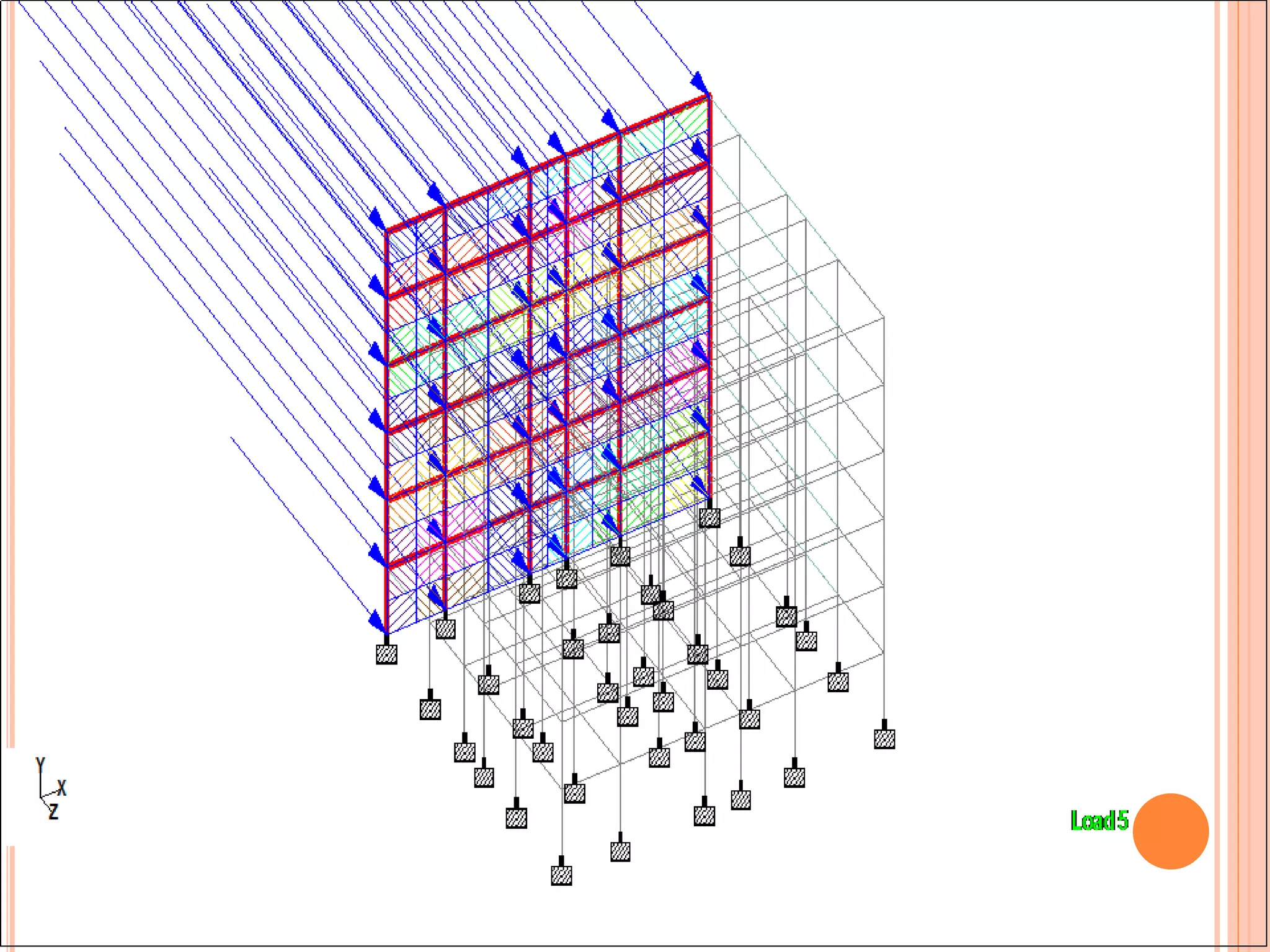 DESIGN AND ANALAYSIS OF MULTI STOREY BUILDING USING STAAD PRO | PPTX