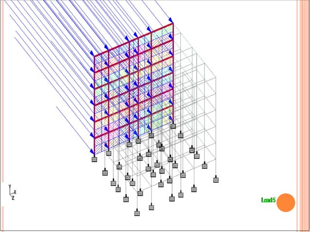 DESIGN AND ANALAYSIS OF MULTI STOREY BUILDING USING STAAD PRO | PPTX