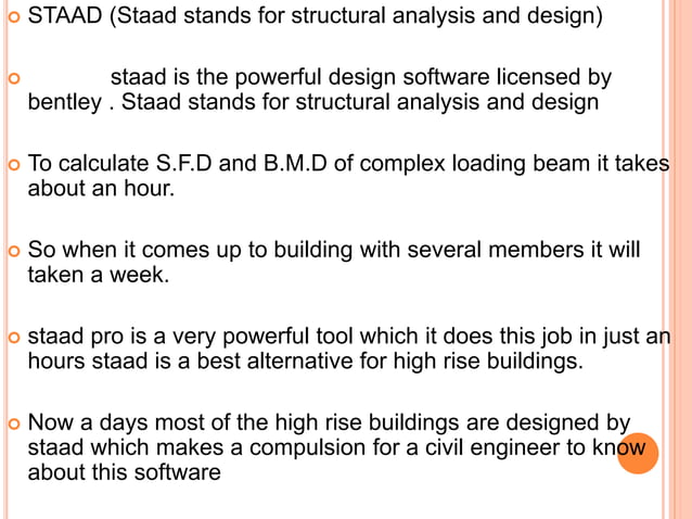 DESIGN AND ANALAYSIS OF MULTI STOREY BUILDING USING STAAD PRO | PPTX