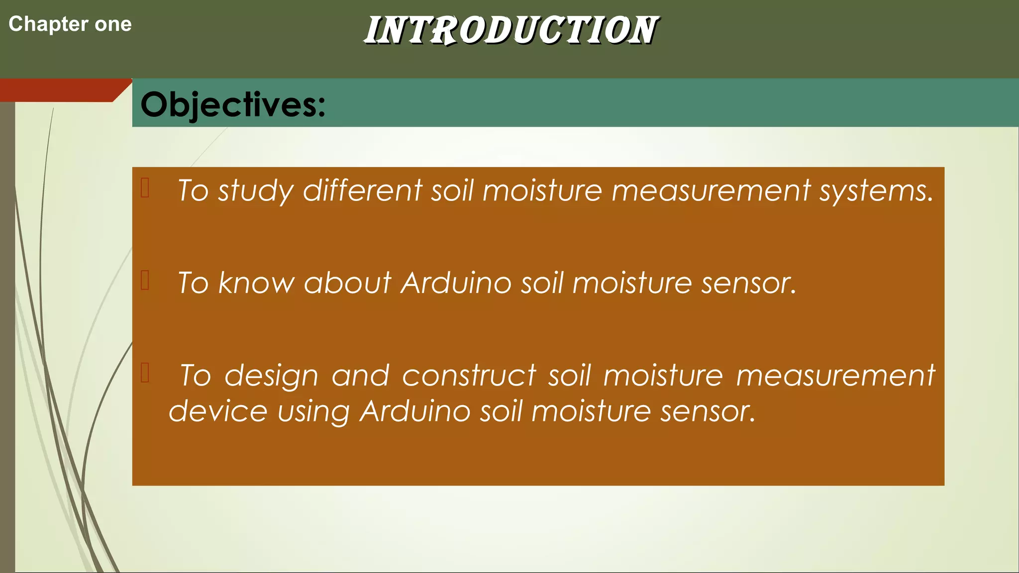 Design and-construction-of-soil-moisture-measurement-system | PPT