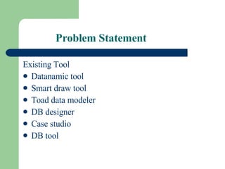 Design and Implementation of Relational Database Design Tool | PPT