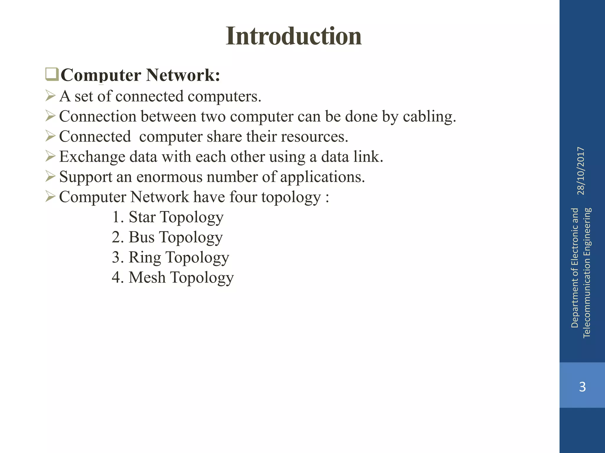 Design And Performance Evaluation Of A Campus Network Based On Routing