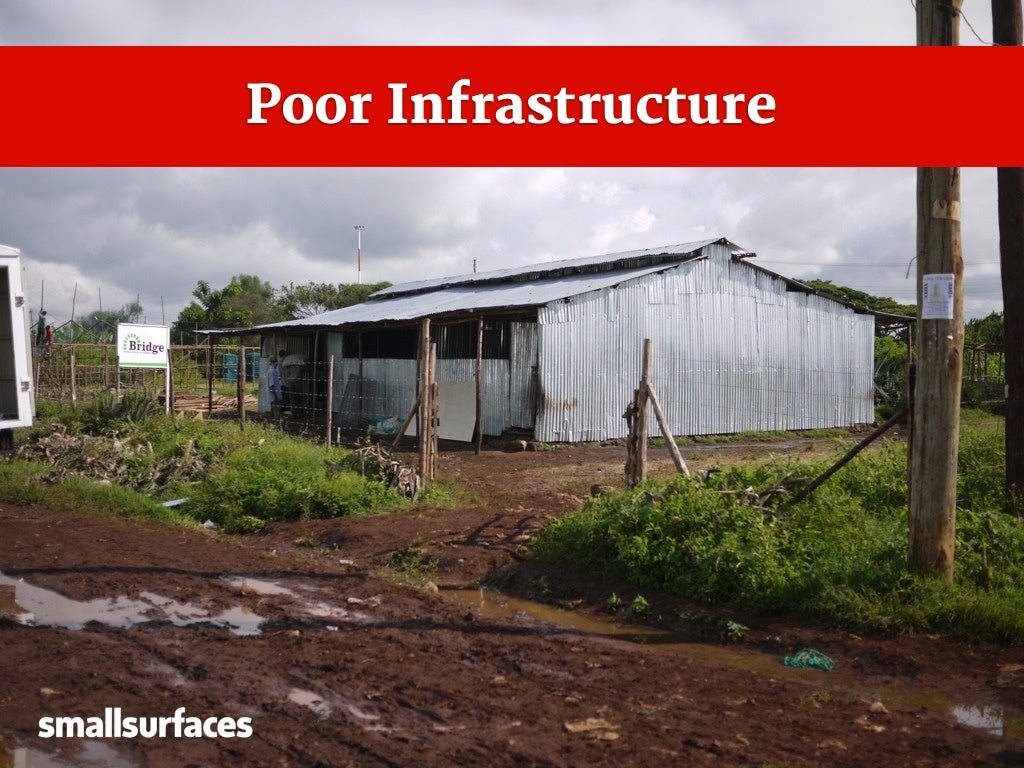 Poor Infrastructure