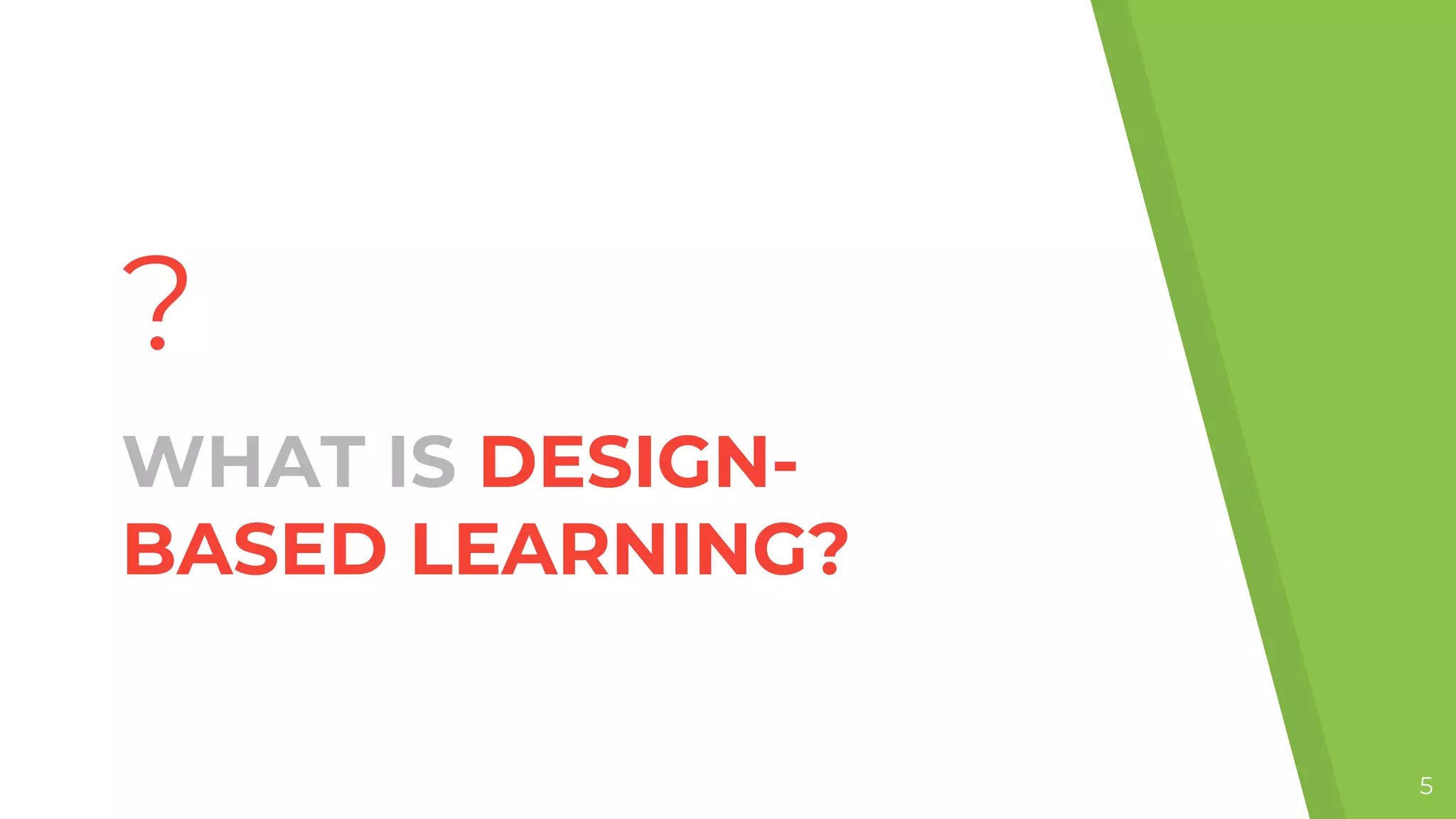 Design based learning | PPTX