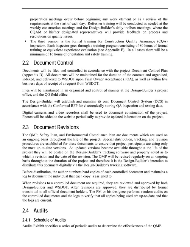 Design-Build Quality Management Plan (QMP) Outline.pdf