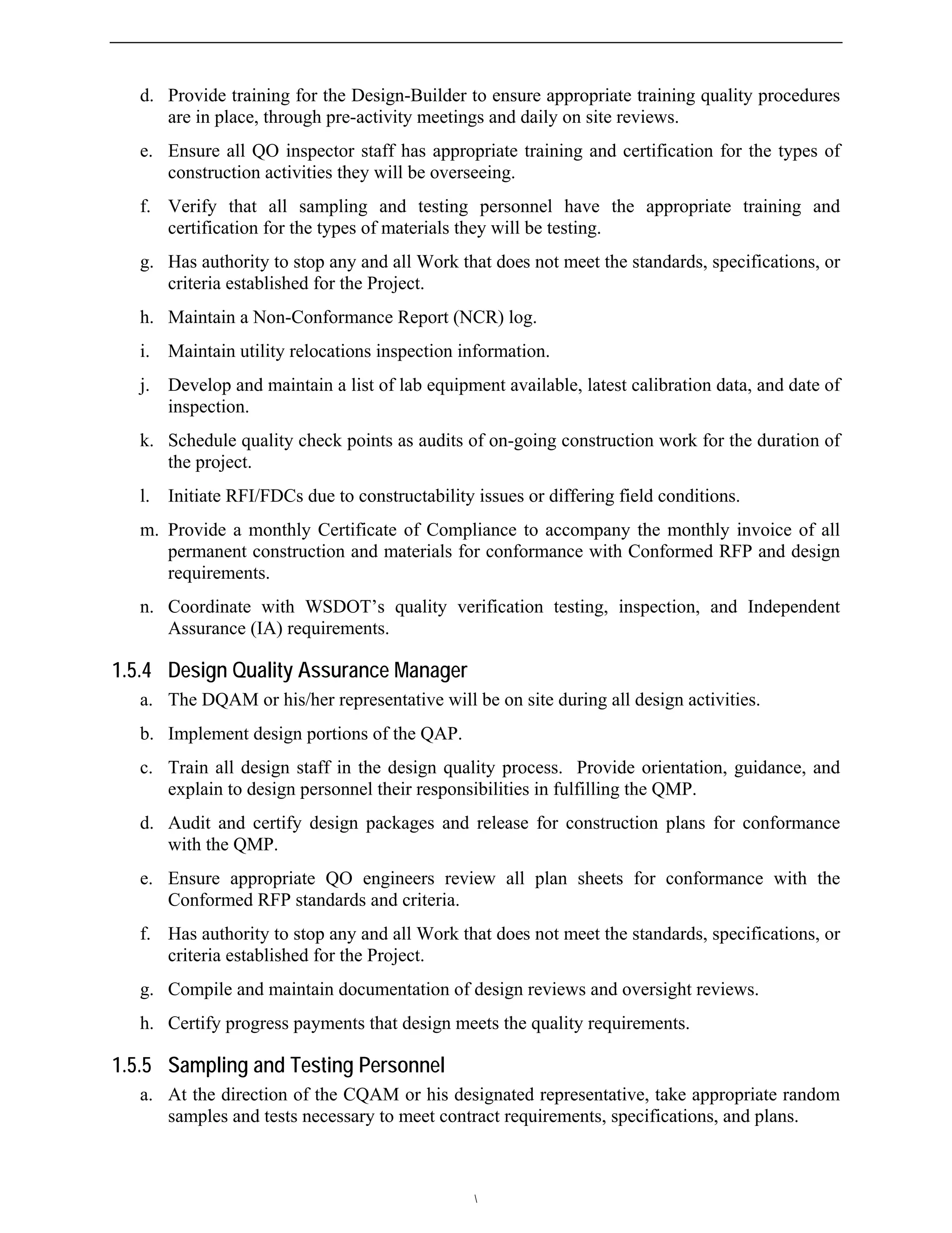 Design-Build Quality Management Plan (QMP) Outline.pdf
