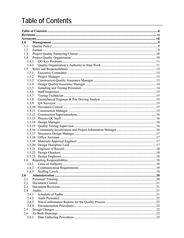 Design-Build Quality Management Plan (QMP) Outline.pdf