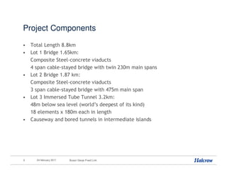 Major sea-bridge crossing design and construction | PDF