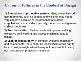 Design corrosion | PPTX