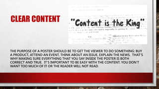 How to Design and Poster | PPT