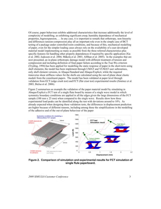 Design of Different Types of Corrugated Board Packages Using Finite Element Tools | PDF