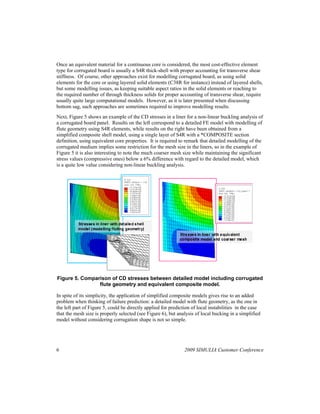 Design of Different Types of Corrugated Board Packages Using Finite Element Tools | PDF